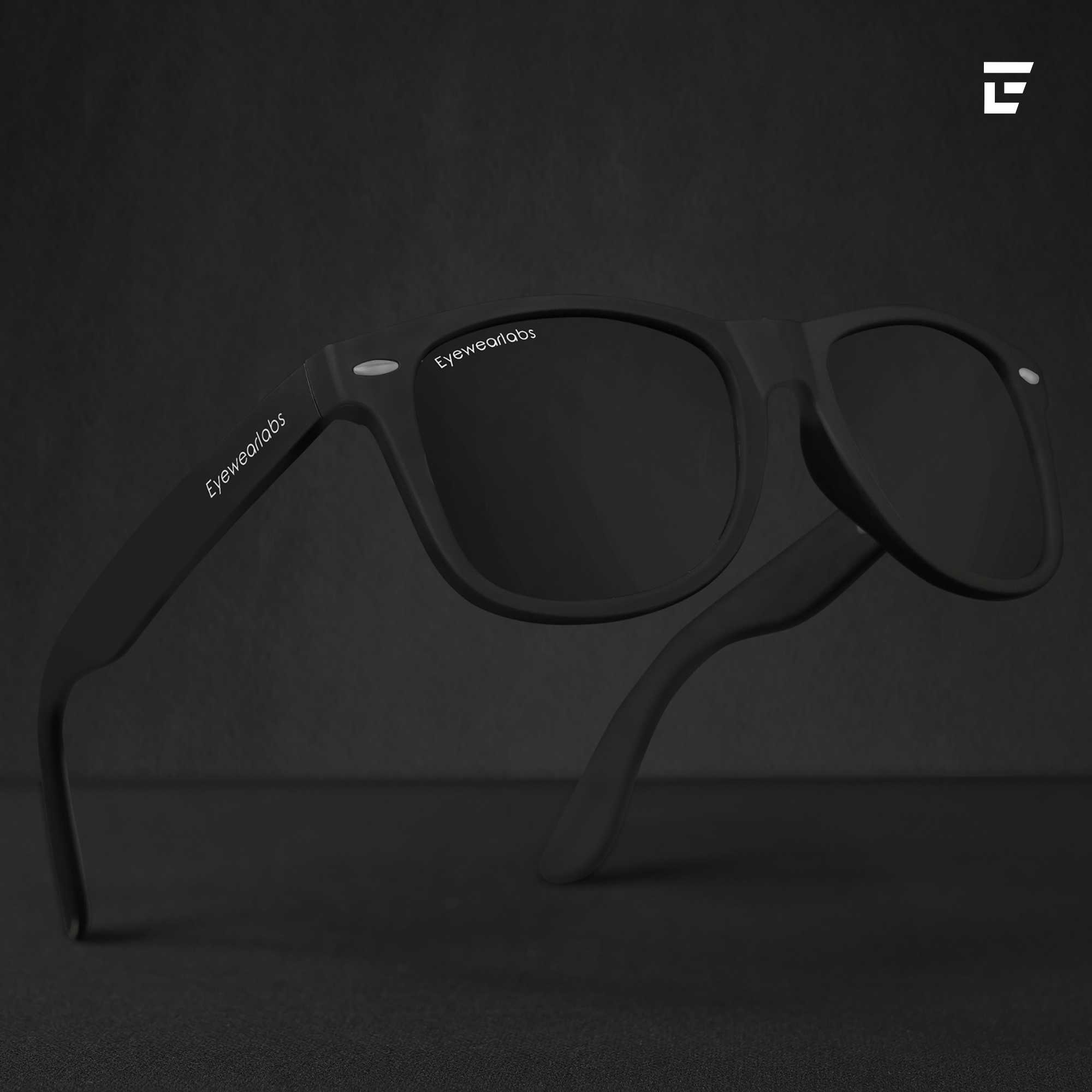 Buy Atom Black Polarized And Uv Protected Men Sunglasses Eyewearlabs