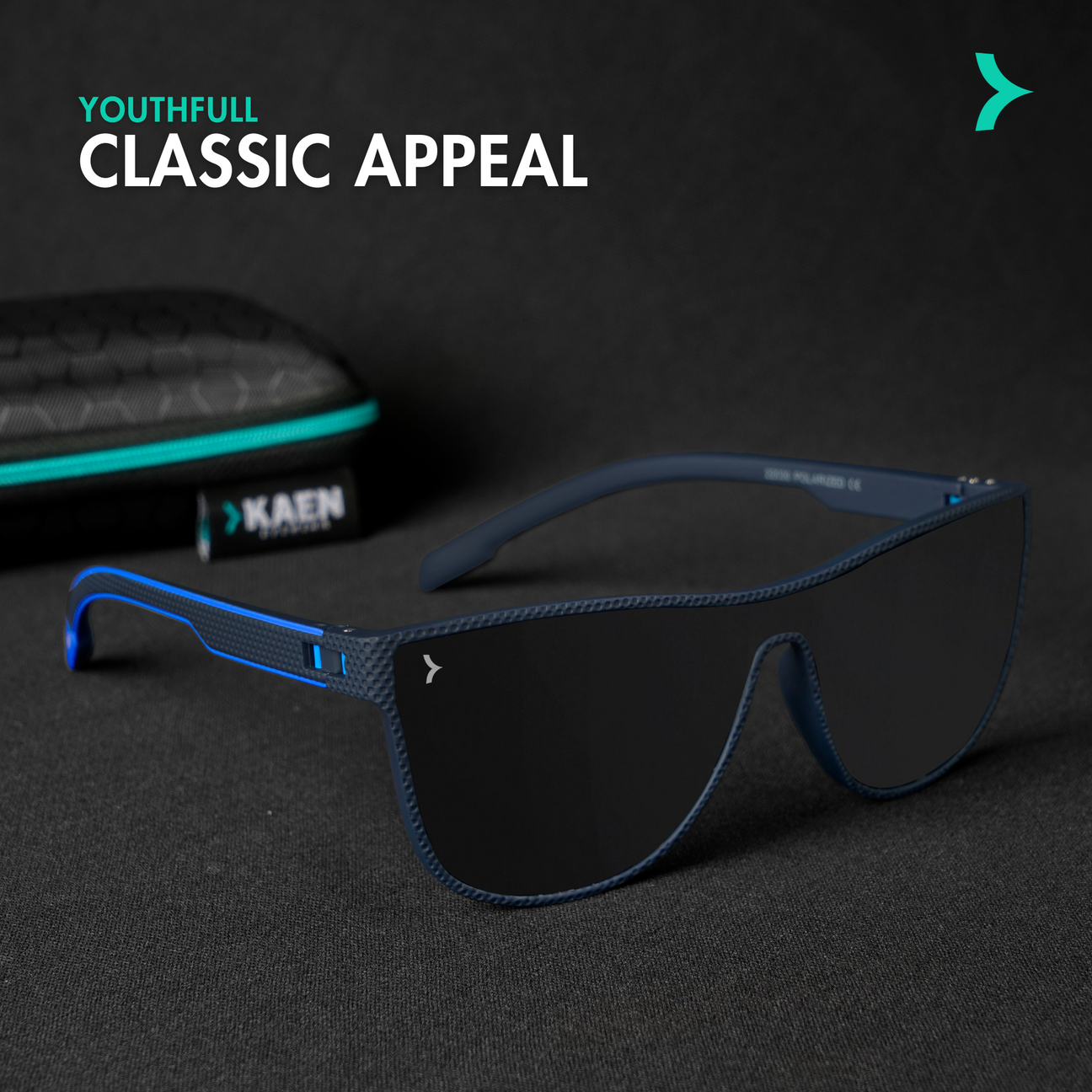 Krew Blue Sunglasses by KAEN : Stylish and Affordable Sunglasses ...