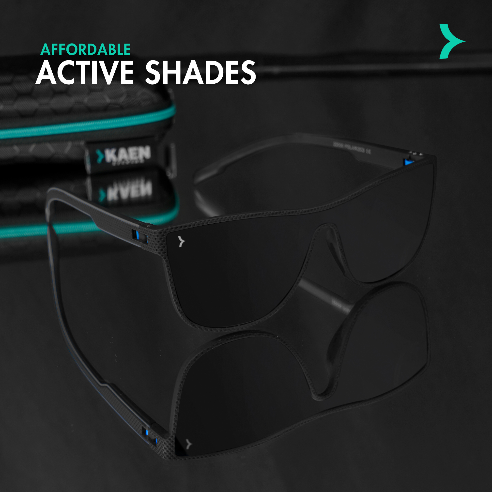 Krew Black Sunglasses by KAEN : Stylish and Affordable Sunglasses ...